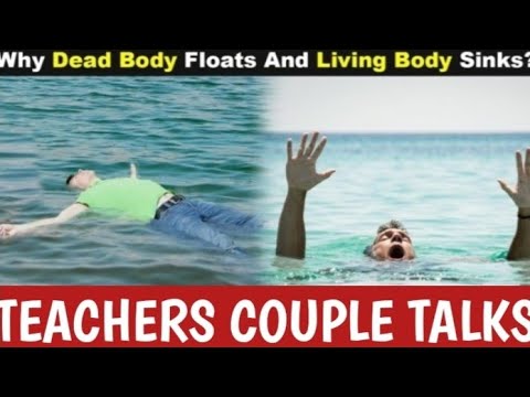 why the ded body floting in the water||what resason is behind there ...