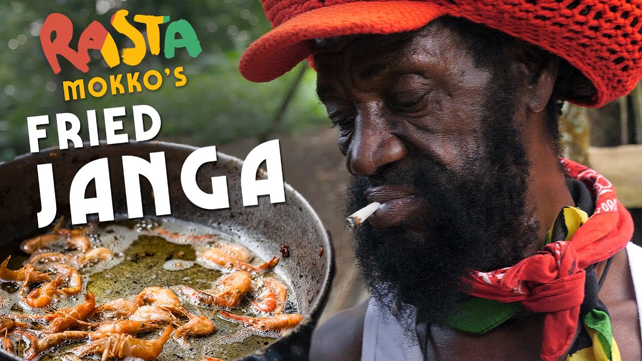 Fry out BADMIND....with some Janga aka River Shrimp! - YouTube