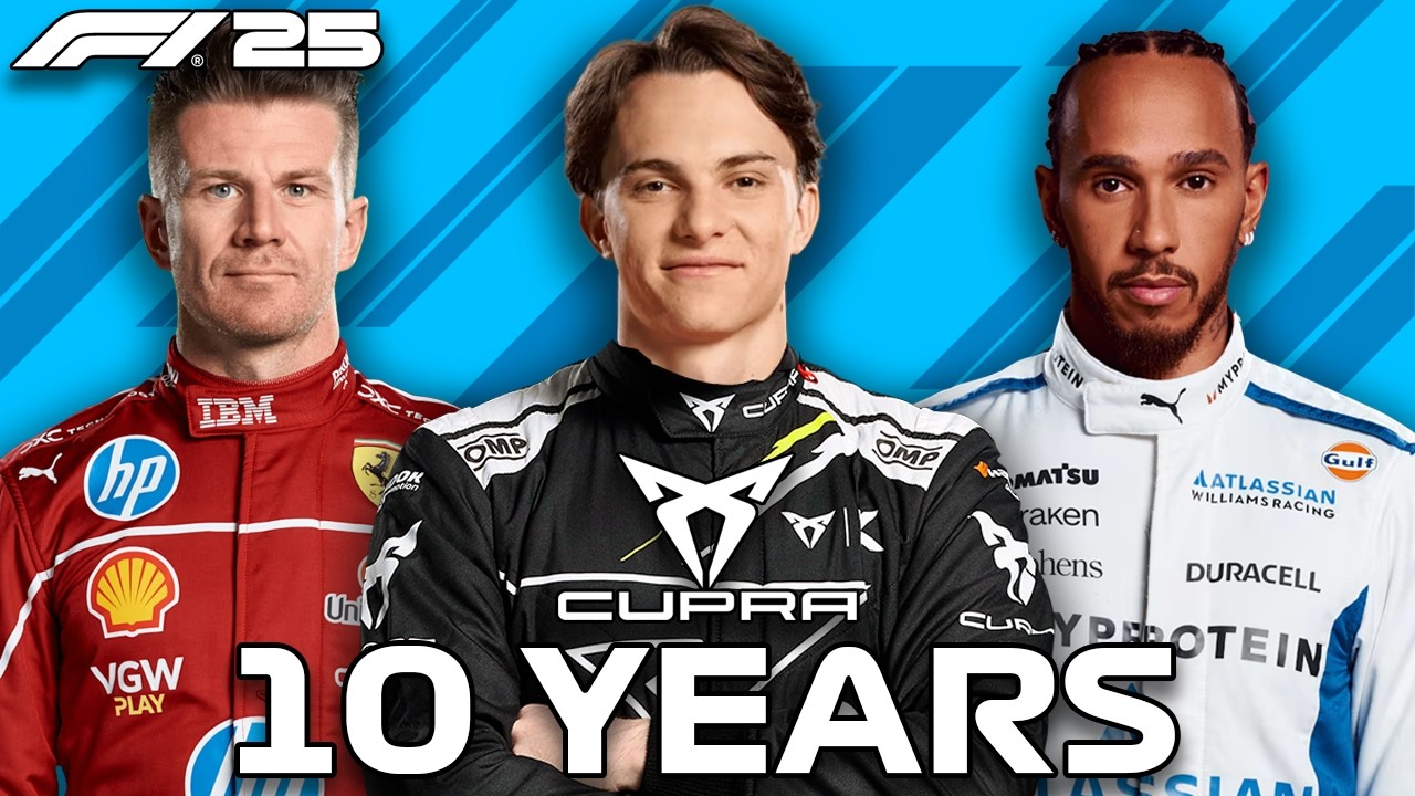 I ADDED CUPRA TO F1 25 MYTEAM and SIMULATED 10 SEASONS!! - YouTube