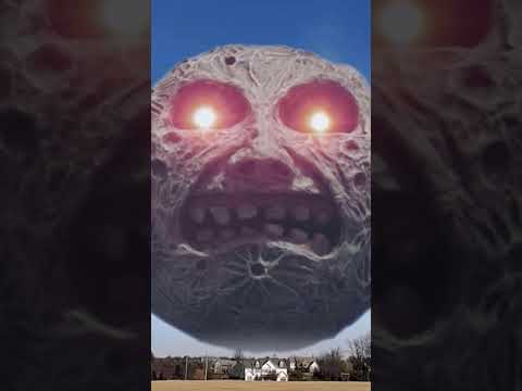 Lunar Moon falls from sky COMPILATION #vfx