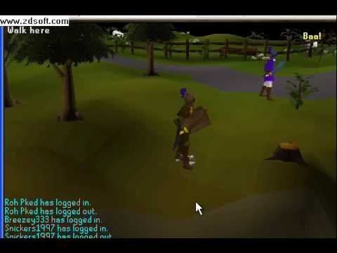 i make it rain on runescape!!! - YouTube
