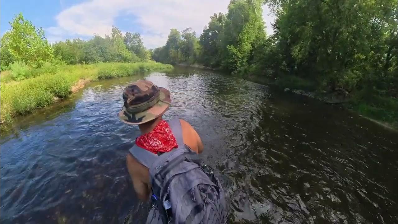 Fishing Spavinaw Creek 8-15-2024 - YouTube