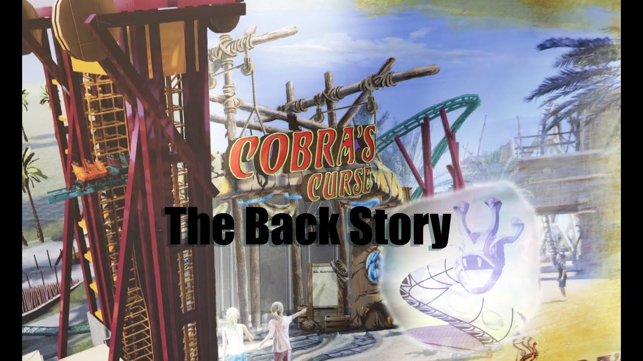 The Story of Cobra's Curse at Busch Gardens Tampa (Family Spin Coaster ...