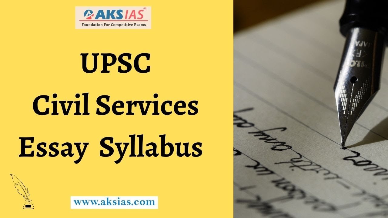 Decoding Civil Services Essay Syllabus | Kapil Sikka Sir |UPSC|Civils ...