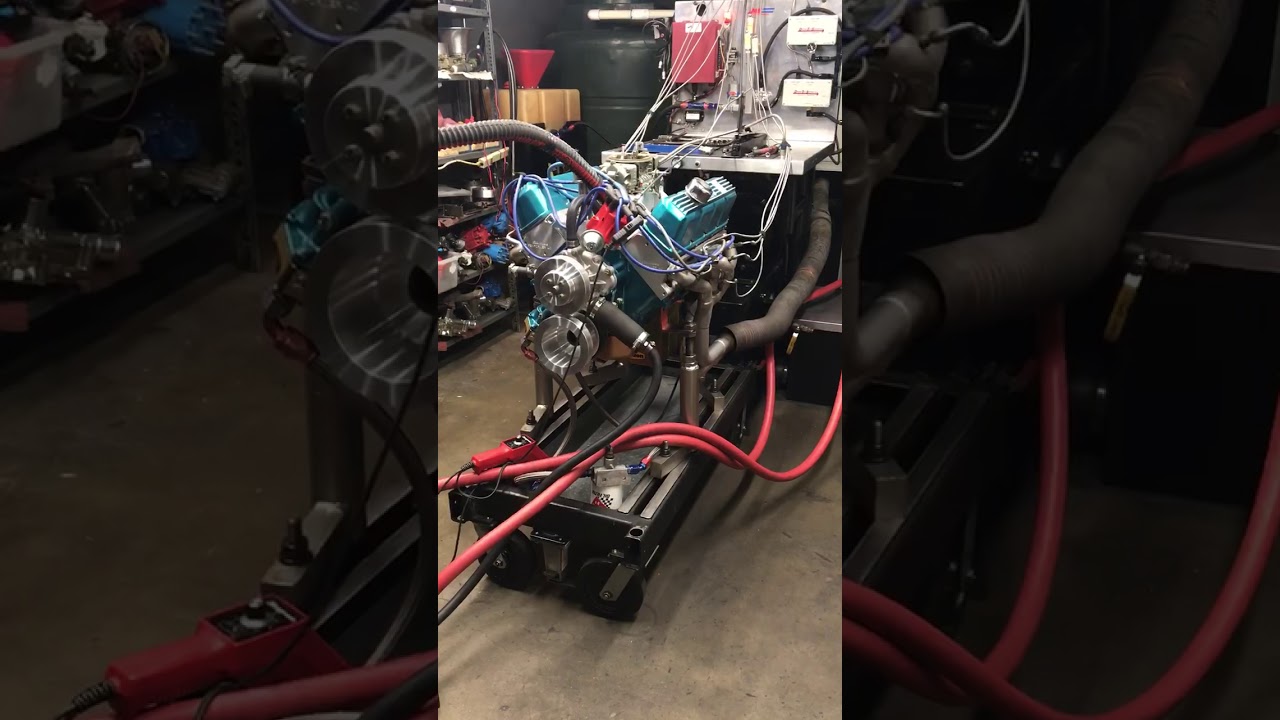 AMC 401 427ci Stroker Idle - YouTube