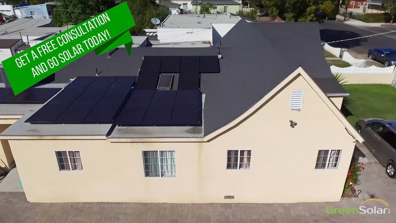 Solar Panel Installation with Green Solar Technologies - YouTube