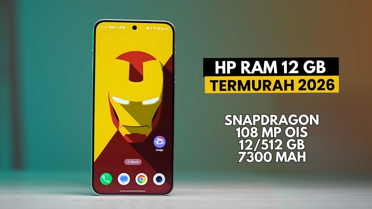 7 HP RAM 12GB Termurah & Terbaik Januari 2026! - YouTube
