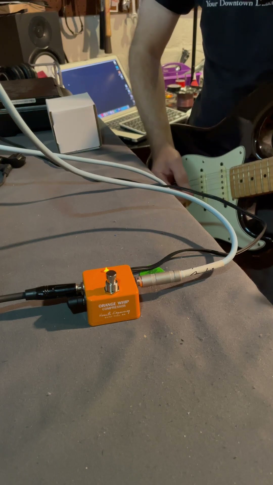 Henretta Engineering Orange Whip compressor heavy setting - YouTube