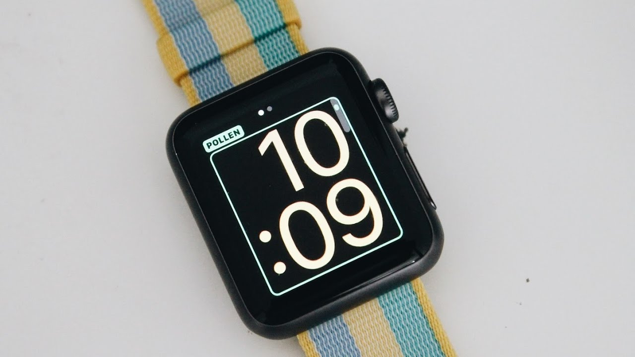 NEW WATCH FACE COLORS! watchOS 3.2 Update - YouTube