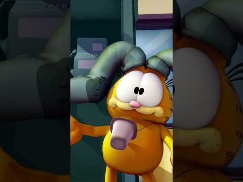 😹 Garfield disguises himself as a dog 😹 #shorts #Garfield #cartoon #animation #thegarfieldshow
