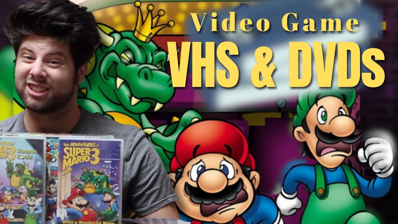 My Video Game DVD & VHS Collection - YouTube
