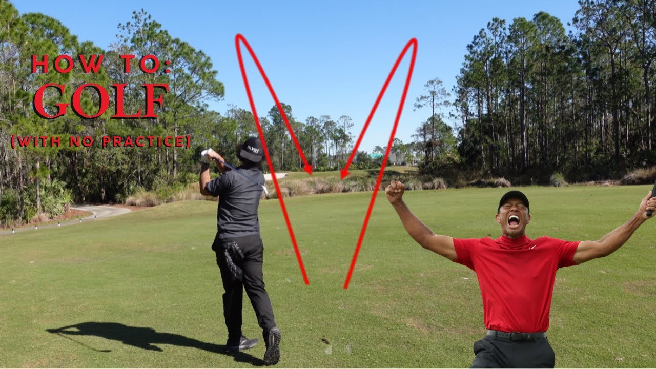HOW TO GOLF (with no practice) - YouTube