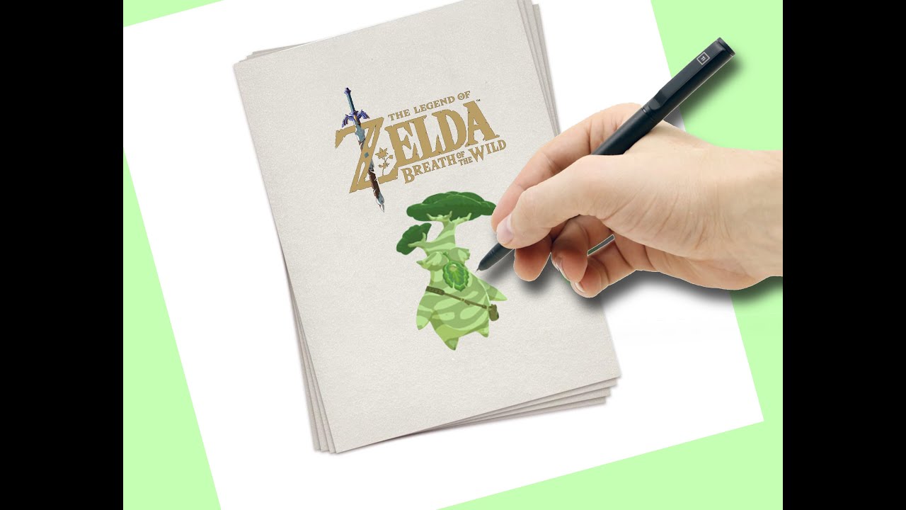 Drawing Hestu From Breath Of The Wild - YouTube