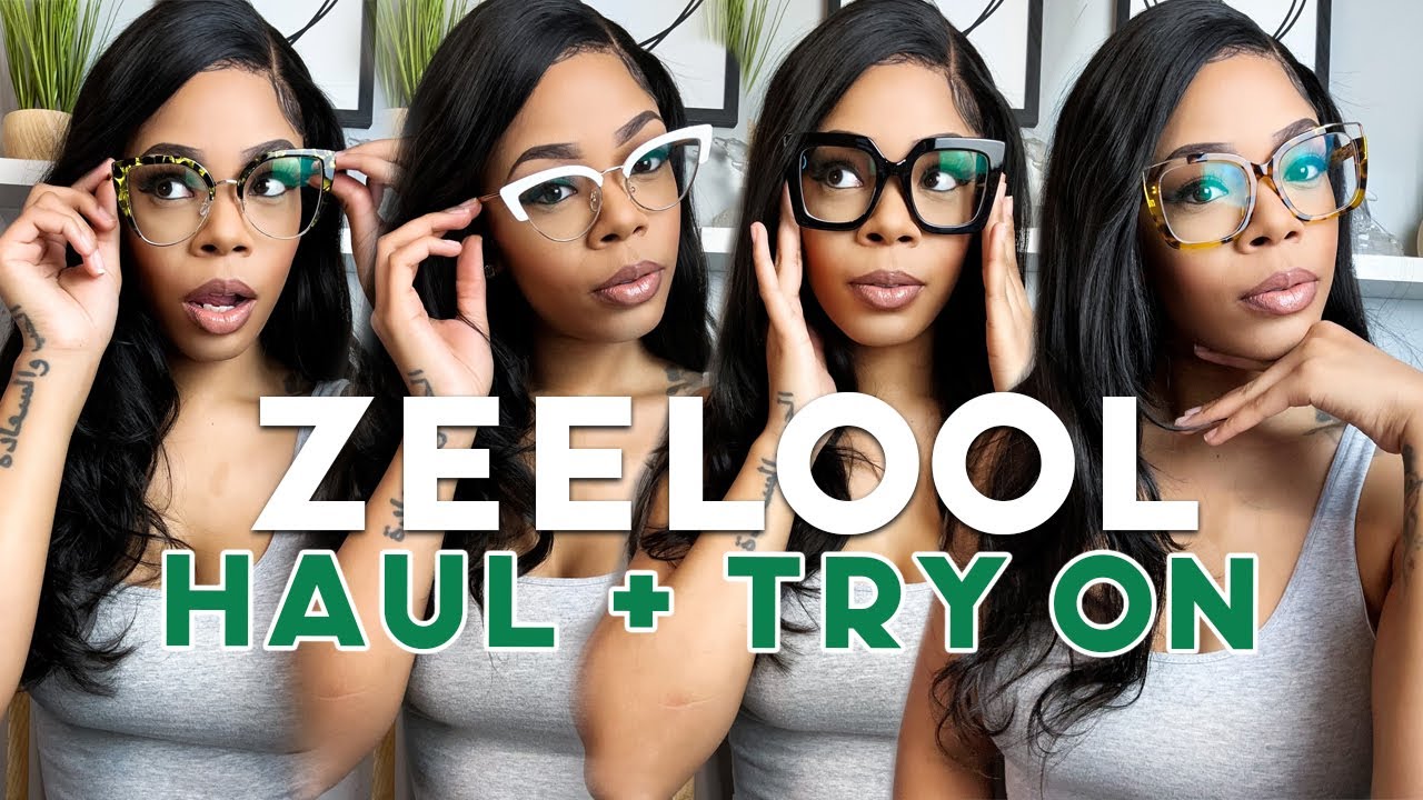 ZEELOOL GLASSES | 2023 TRY ON HAUL - YouTube