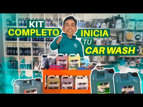 ¿Que productos necesito para iniar mi 𝗖𝗮𝗿 𝗪𝗮𝘀𝗵❓ Kit y Consejos para Abrir tu Auto Lavado 🚗✨#drwax