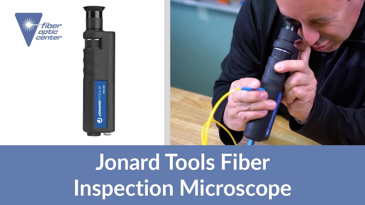 Jonard Tools Fiber Inspection Microscope - Available from Fiber Optic ...