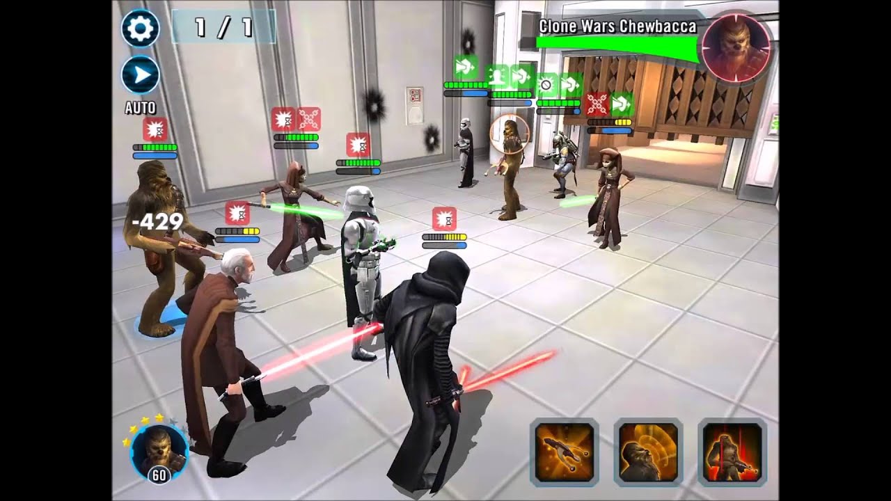 Star Wars Galaxy of Heroes - GALACTIC WAR REWARDS - DARTH VADER SHARDS ...