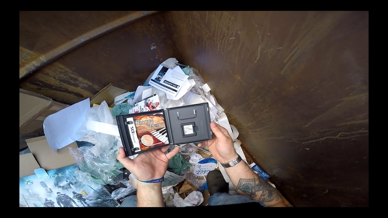 Dumpster Diving Gamestop, recycling bins, and thrift stores week 40 ...