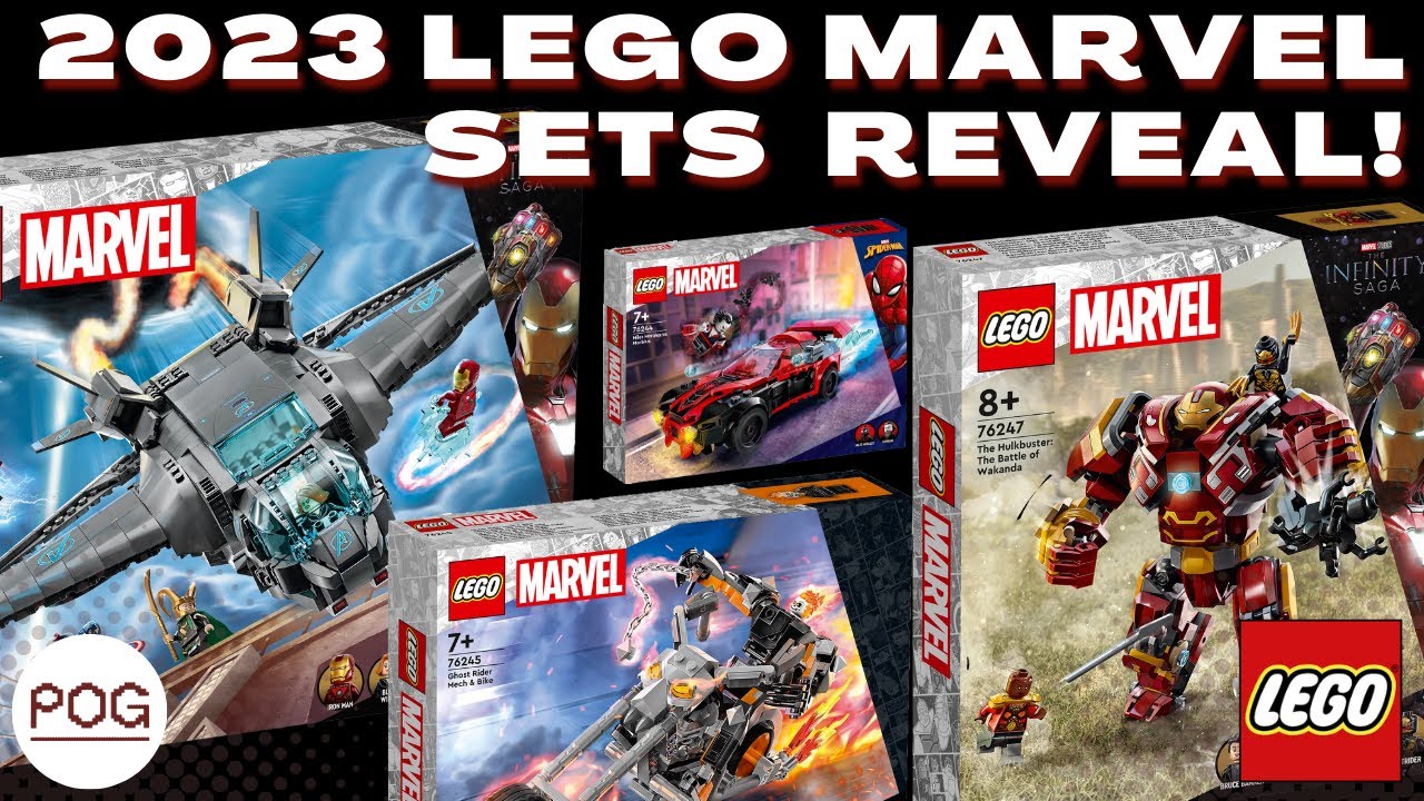 Lego Marvel 2023 Sets Revealed! - YouTube