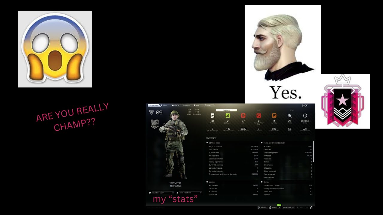 Becoming a champion in tarkov pvp - YouTube