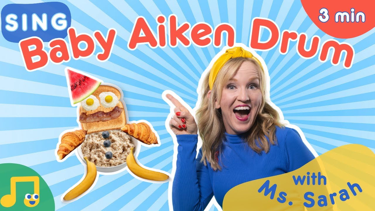 Aiken Drum 🥁 | Baby Aiken Drum & Piccolo 🎶 | Kids Song 🥐 | Musical ...