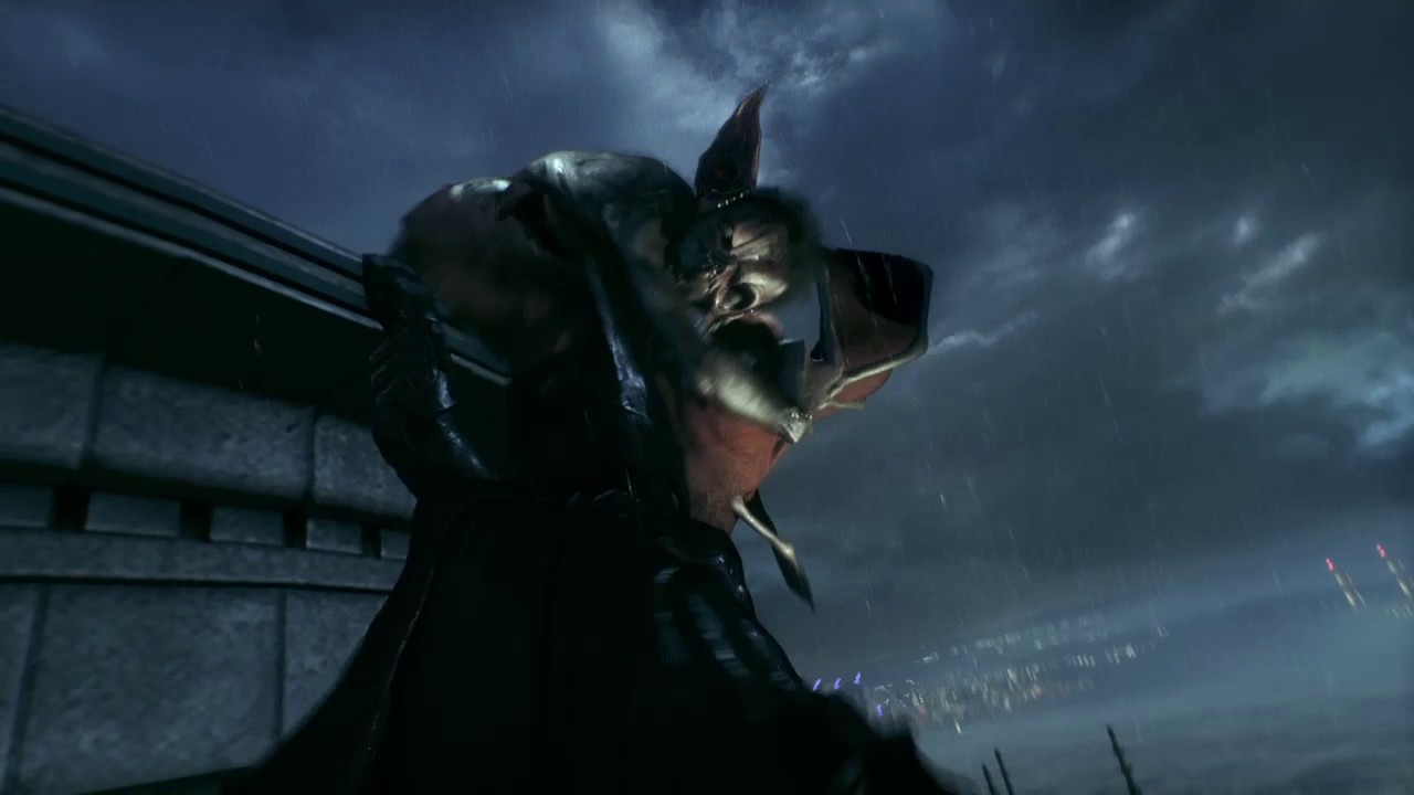 Big Head Man-Bat Jump Scare (Batman: Arkham Knight) - YouTube