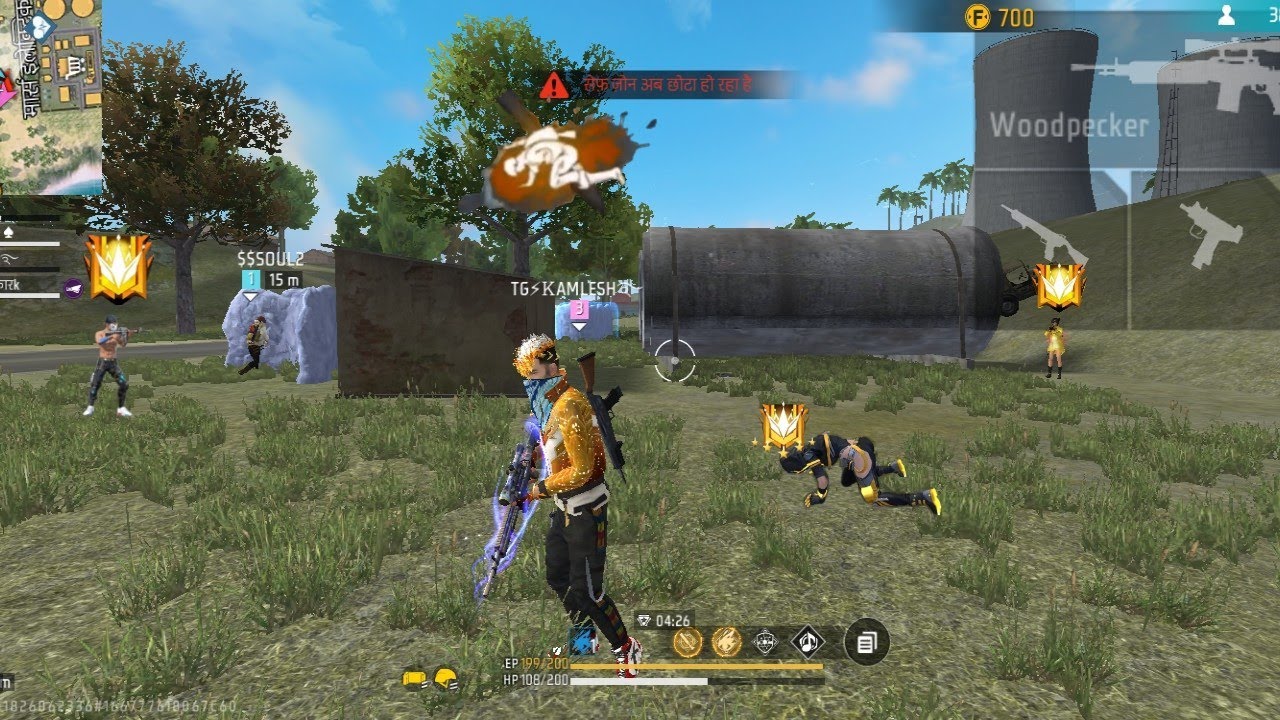 garena free fire Max Bermuda map BR rank game - YouTube