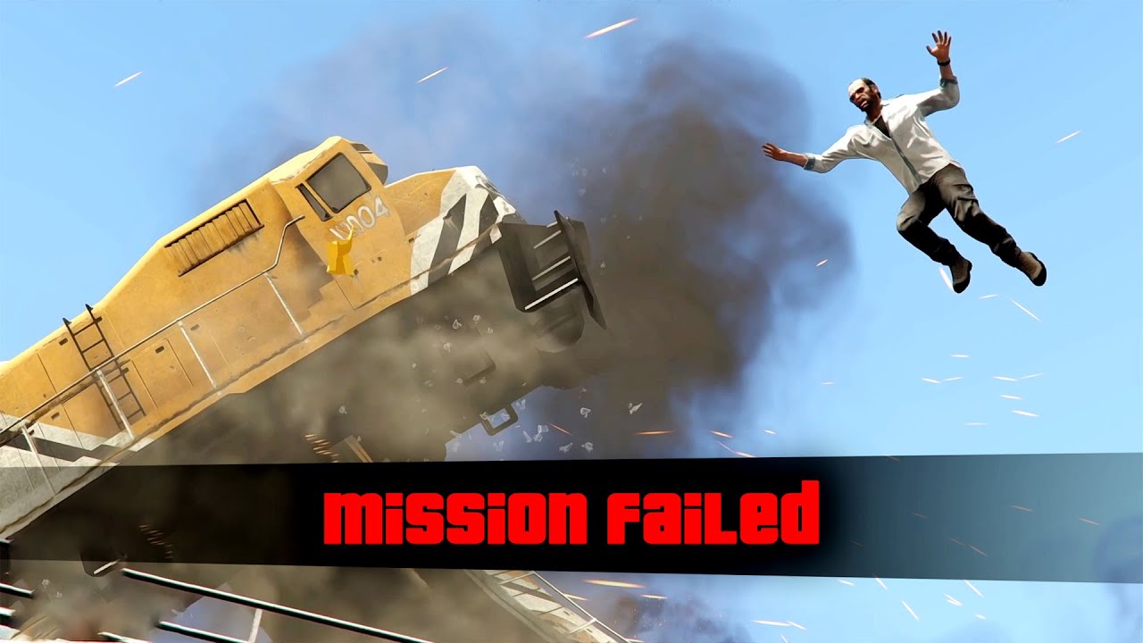 Mission Failed | Derailed | GTA 5 - YouTube