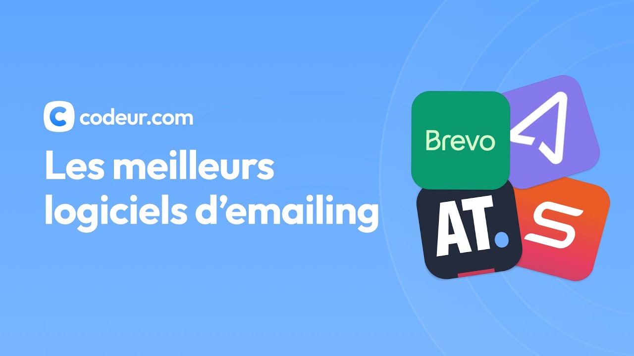 Les meilleurs logiciels d'emailing pour envoyer vos newsletters - YouTube