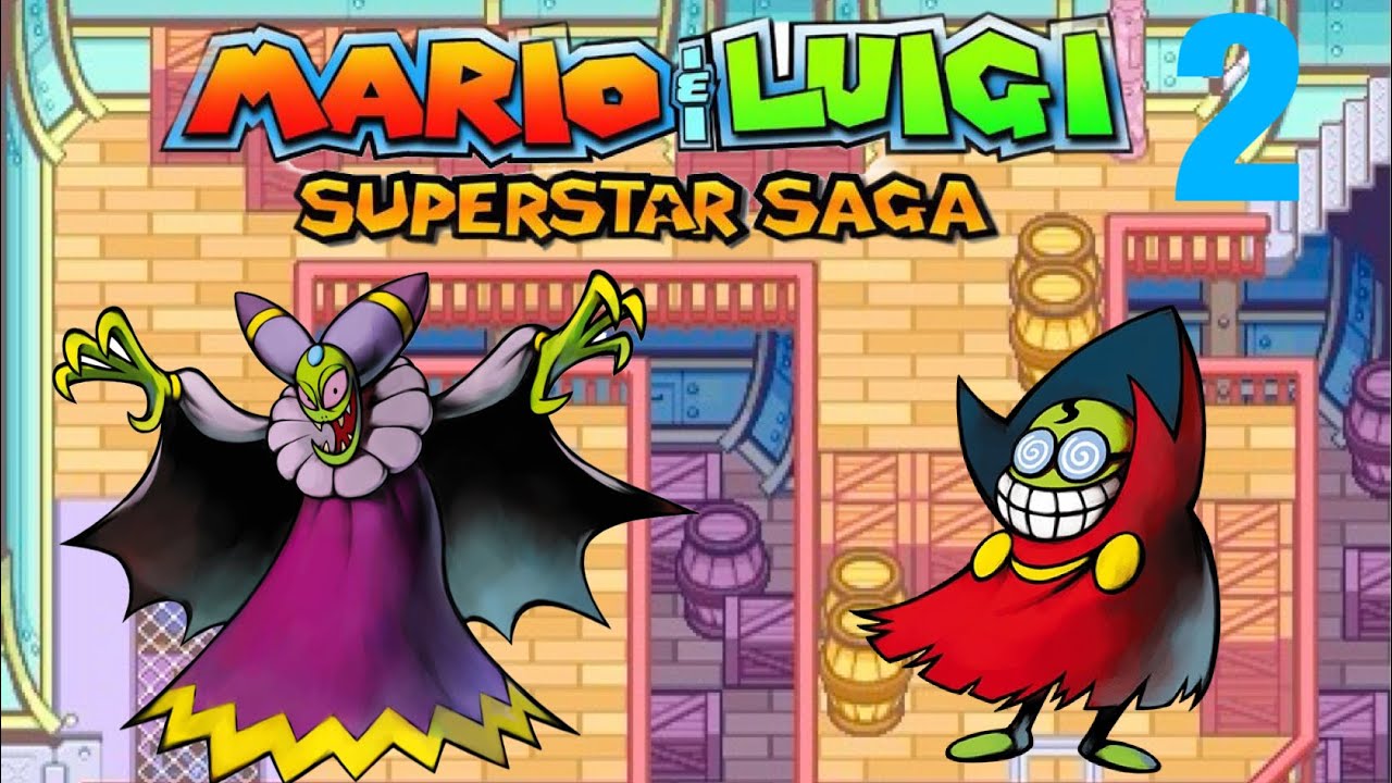 Mario Luigi superstar saga (part 2) meeting cackletta and fawful - YouTube