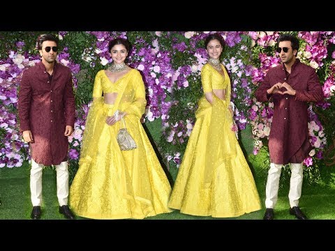 Cherish Moment's Of Alia Bhatt With Boy Friend Ranbir Kapoor @ Akash Ambani & Shloka Mehta Wedding