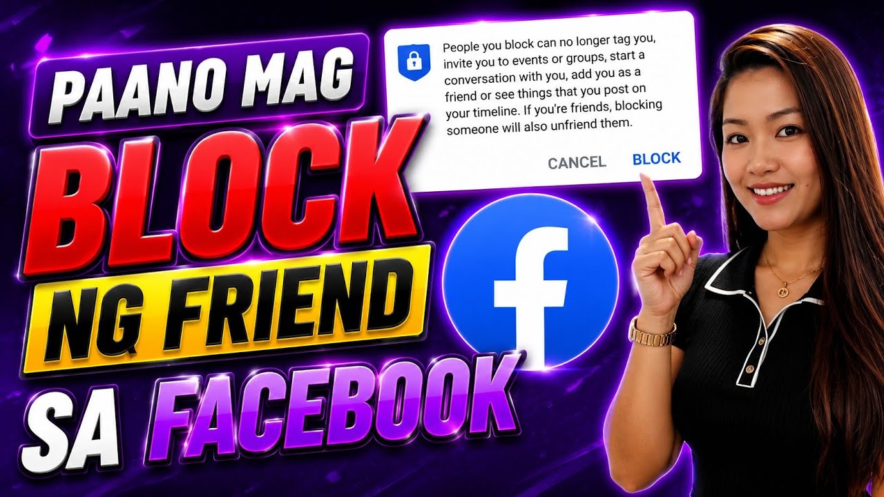 How To Block Someone On Facebook (Tutorial) - YouTube