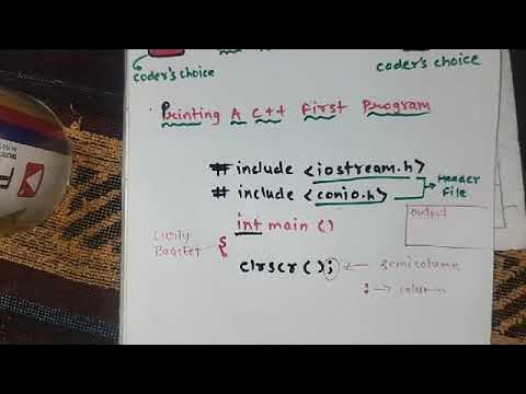 C++ first program | c++ Basics Part -4 | - YouTube