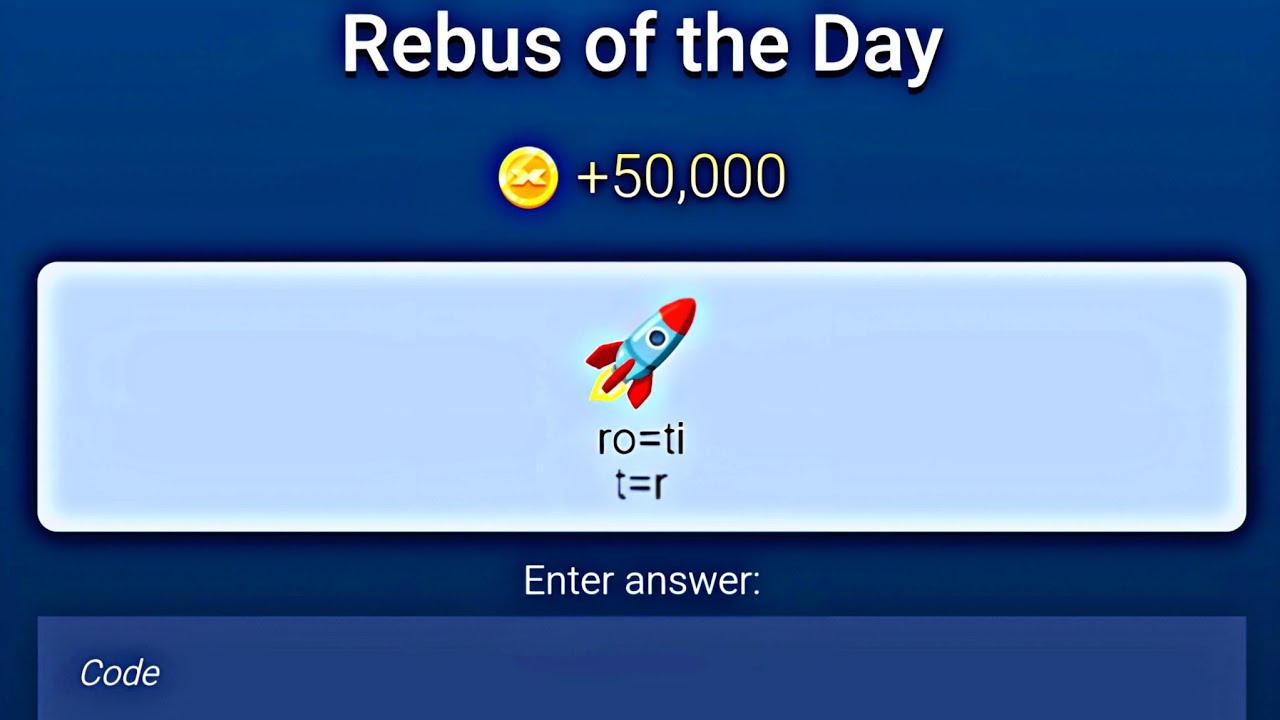 Rebus Of The Day Musk Empire 21 & 22 September | X Empire Rebus Of The ...