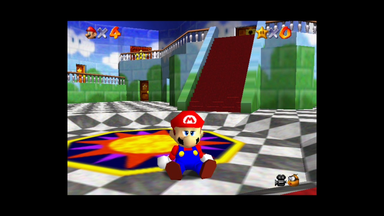Super Mario falling asleep (SM64) - YouTube
