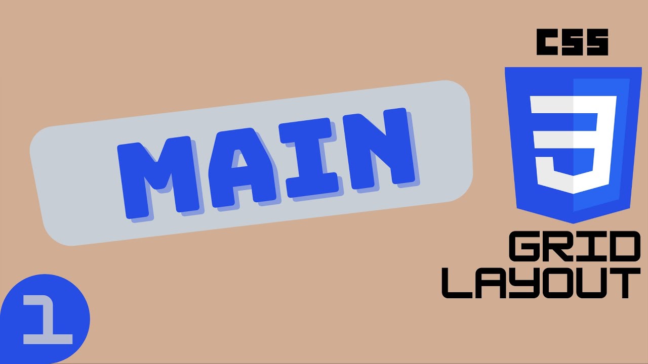 CSS GRID-Layout (1) - MAIN - YouTube