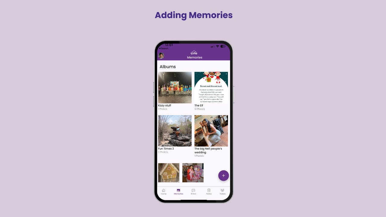 How to create memories on Trybe App - YouTube