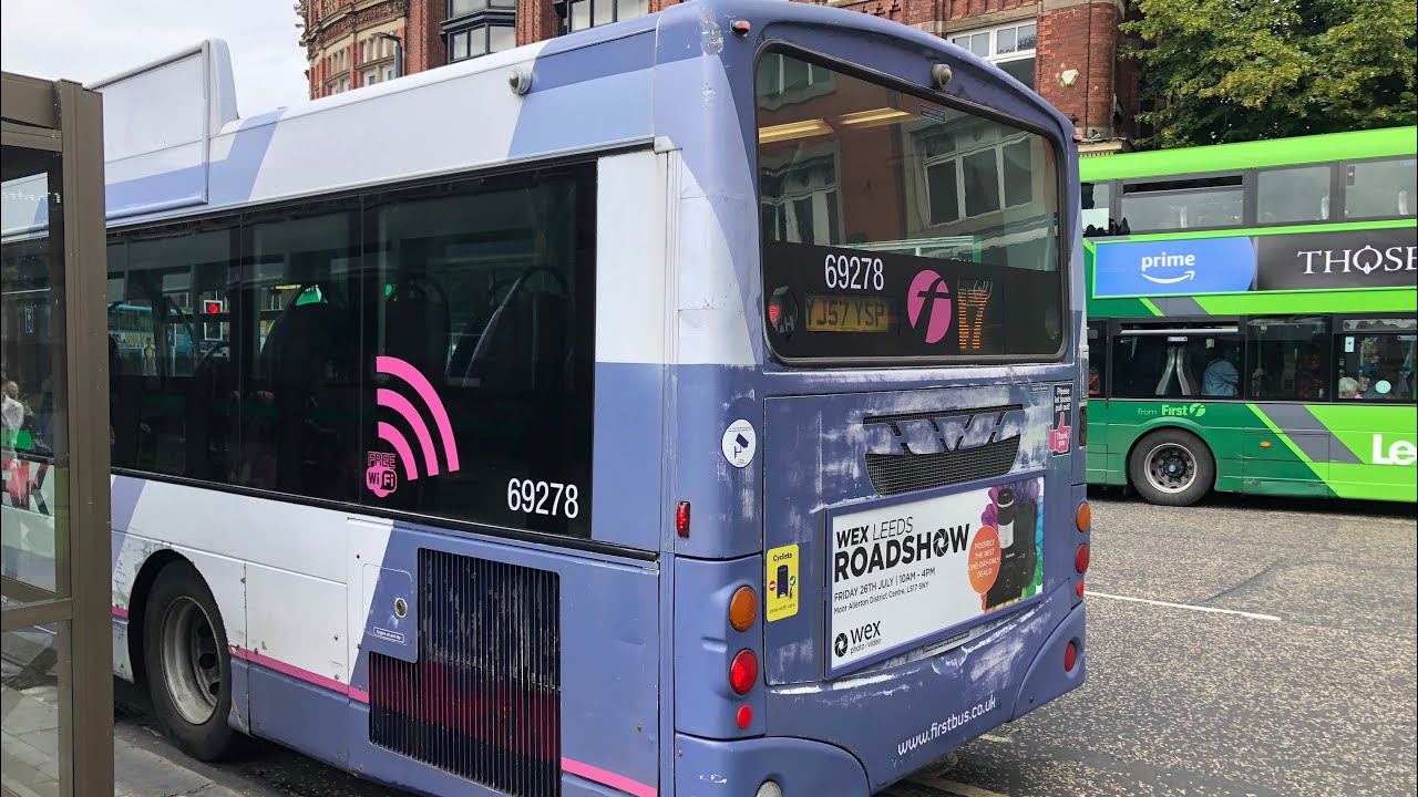 *beast* first Leeds Volvo B7RLE Wright eclipse urban 69278 YJ57 YSP ...