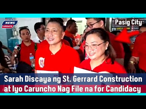 🔴Live: Sarah Discaya | Iyo Caruncho nag File ng Certificate for ...
