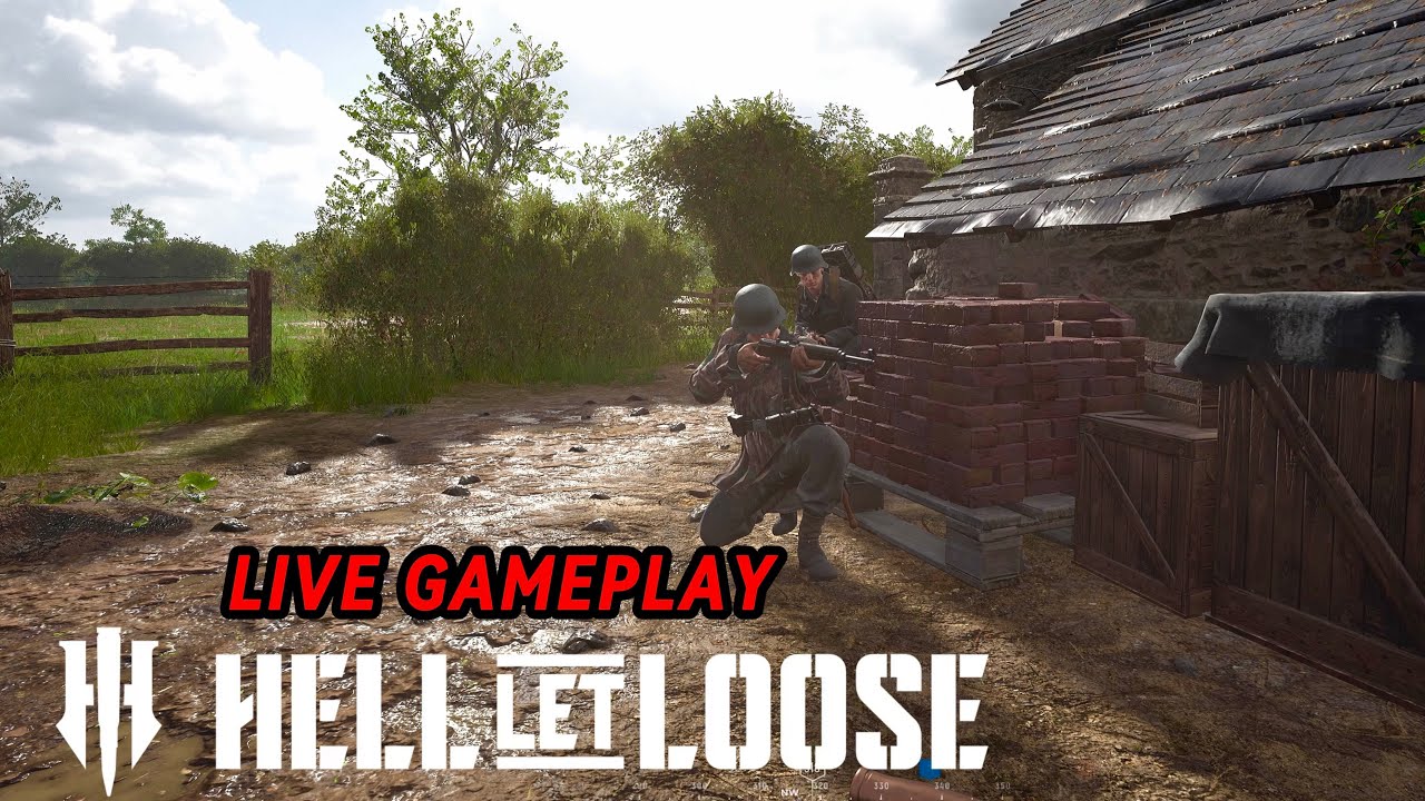 HLL LIVE 🔴-HellLetLoose Gameplay-4K - YouTube