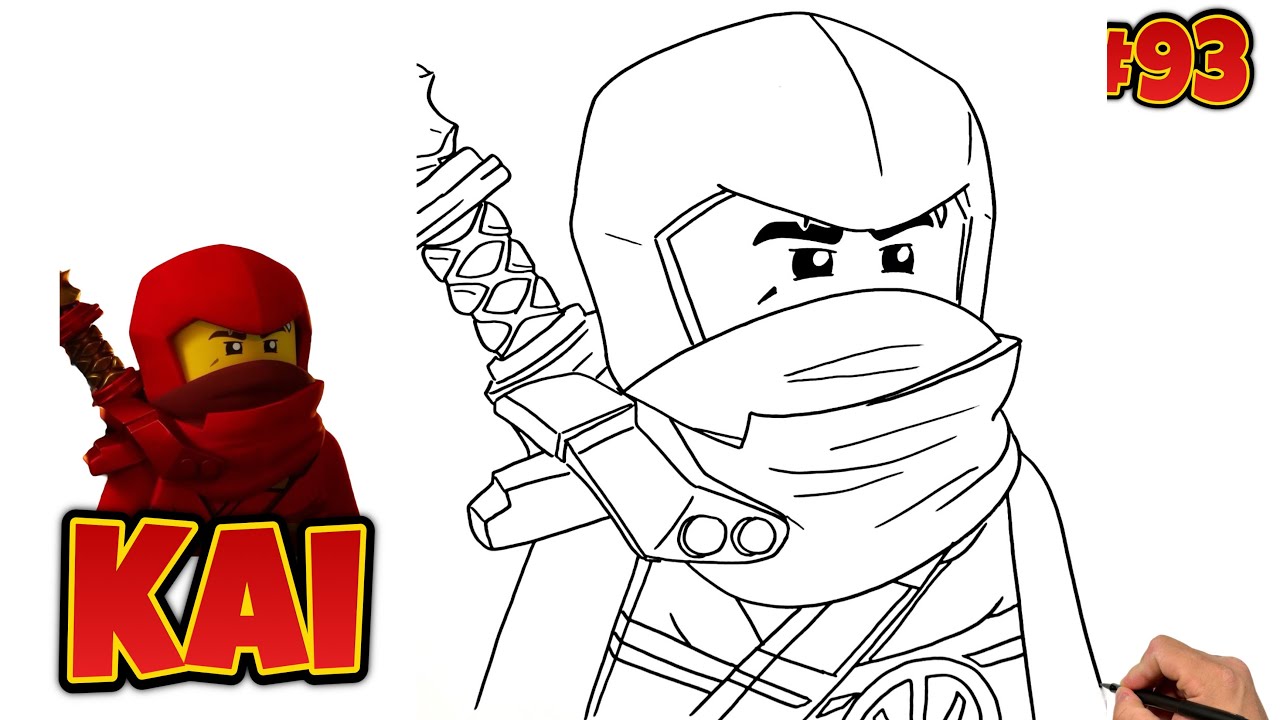 HOW TO DRAW KAI | NINJAGO | Step By Step #kai #ninjago - YouTube