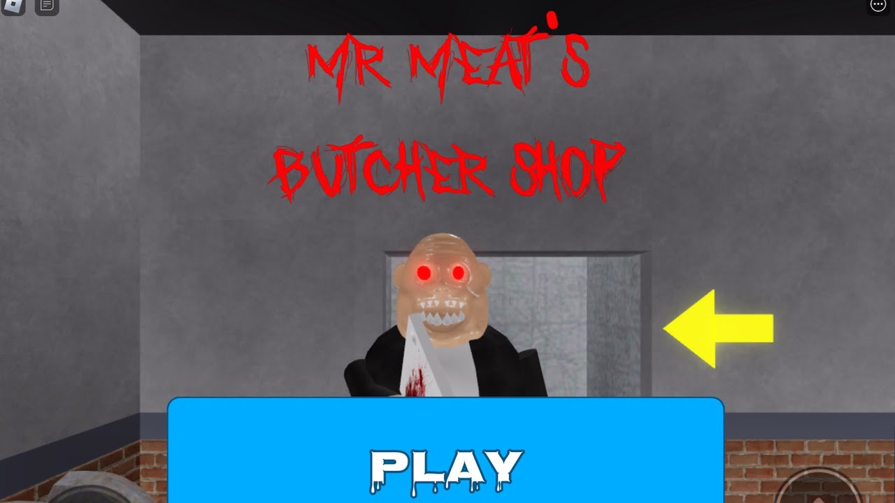 MR MEAT'S BUTCHER SHOP! (OBBY) full ROBLOX Gameplay - YouTube