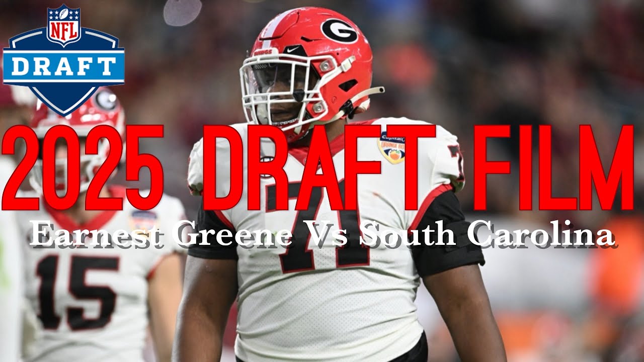 Film Room: Georgia LT Earnest Greene III Vs South Carolina - YouTube