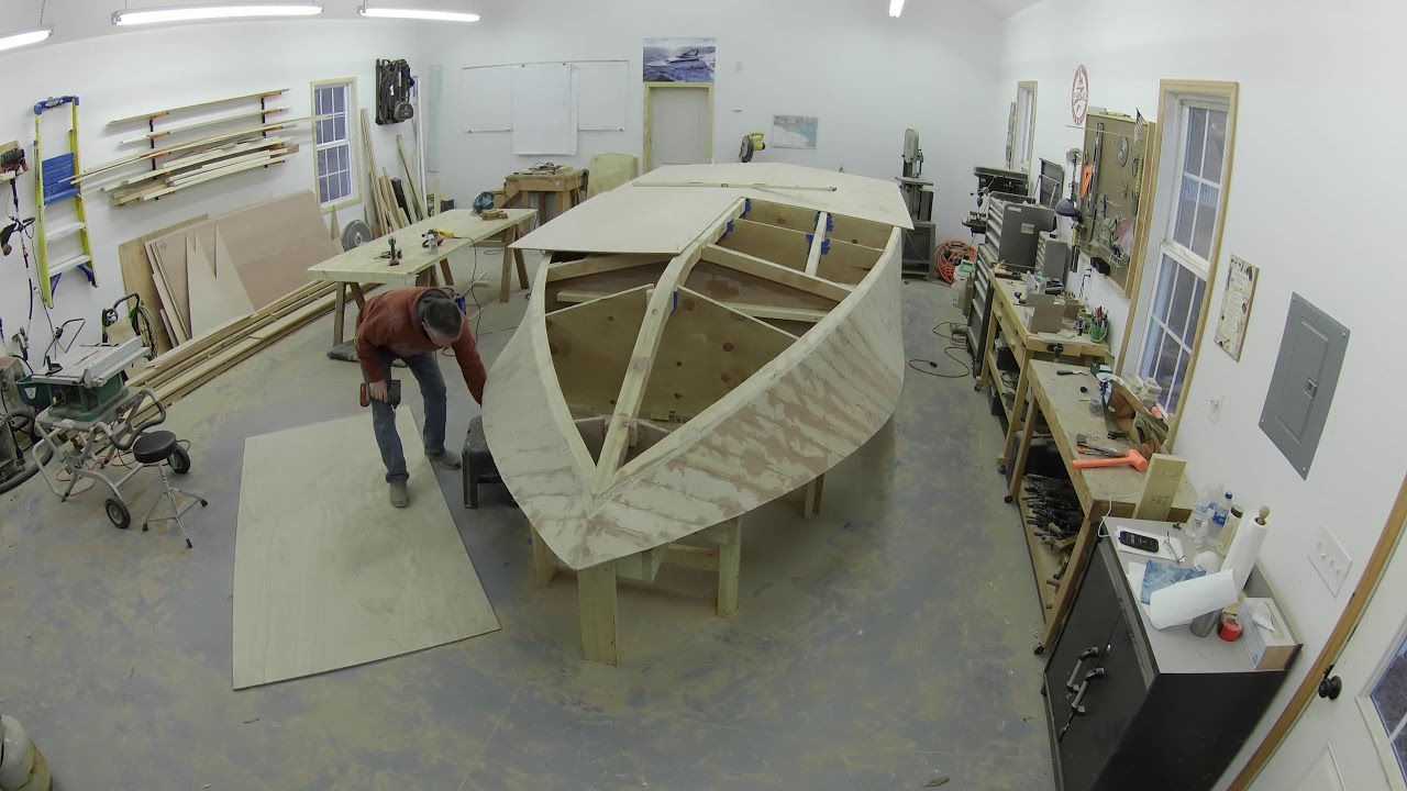 Custom 19 ft Cold Molded Boat Build Video #7 - YouTube