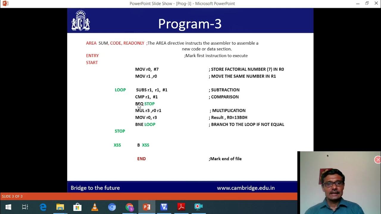 Program 3: Microcontroller and Embedded Systems Lab|18CSL48|VTU| IV SEM CSE/ISE - YouTube