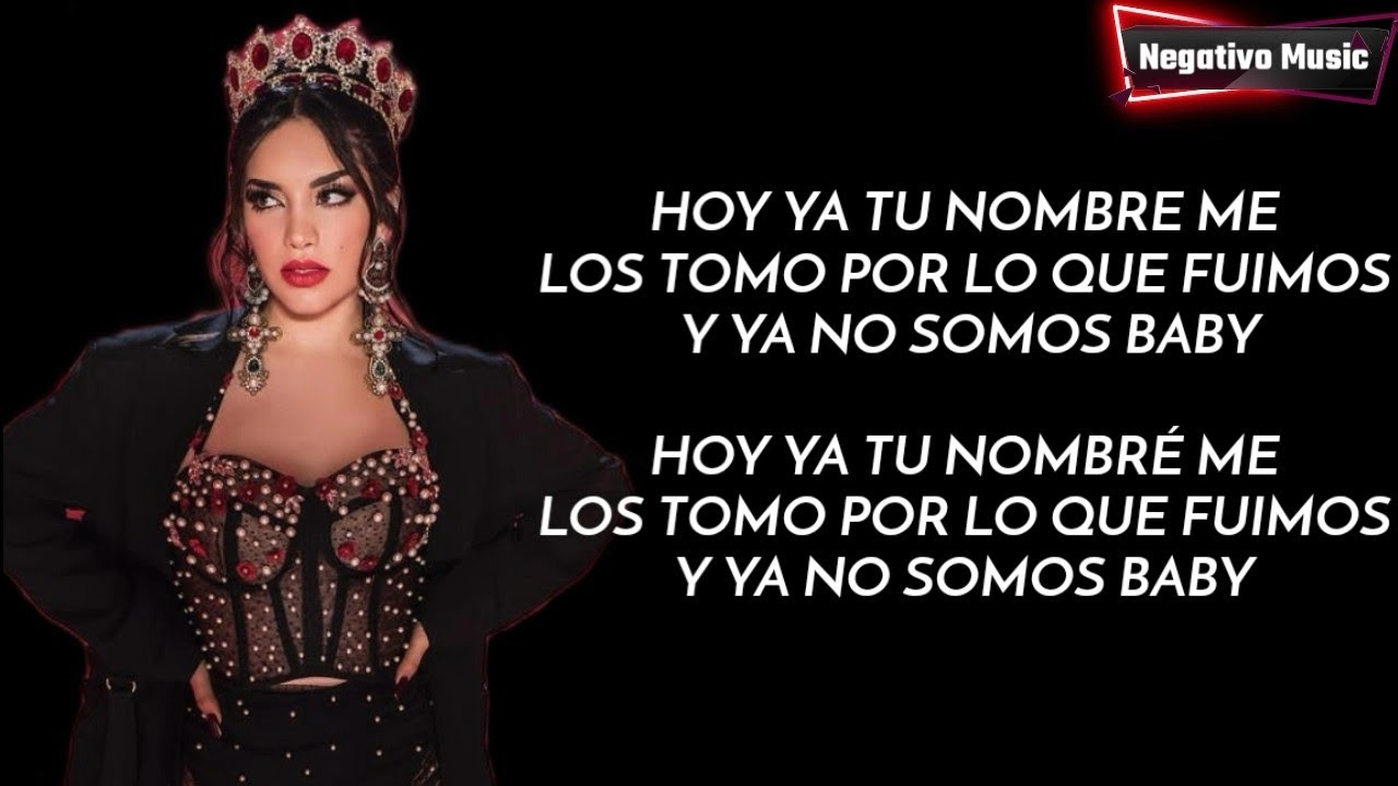 YA NO SOMOS - KIM LOAIZA - LETRA - YouTube