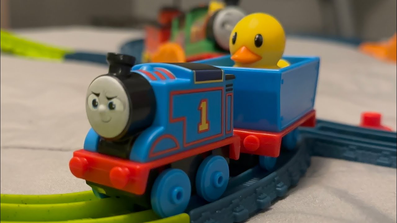 Quacky Cargo Upgrade - Thomas & Friends Train Set with a Duck not Duck ...
