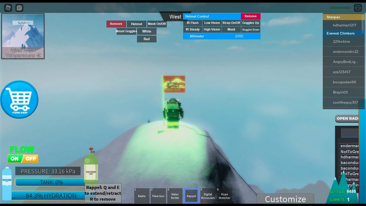 My first ever Mount Everest summit! (Roblox) #EverlastingExpeditions ...
