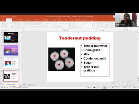 Value addition in coconut - By Ms. Jissy George - YouTube