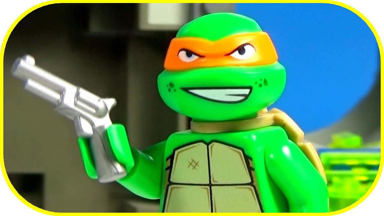 Ninja Turtles Get Guns - BrickQueen - YouTube